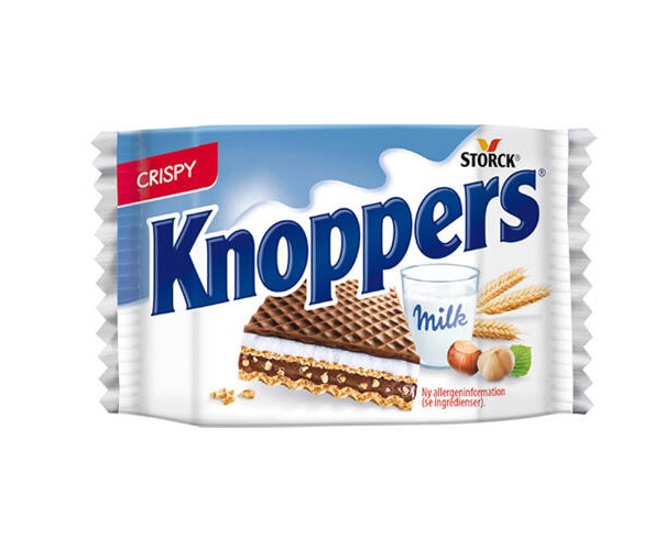 Knoppers Chocolate Biscuits 25g | Knoppers | Fri frakt over 500,-